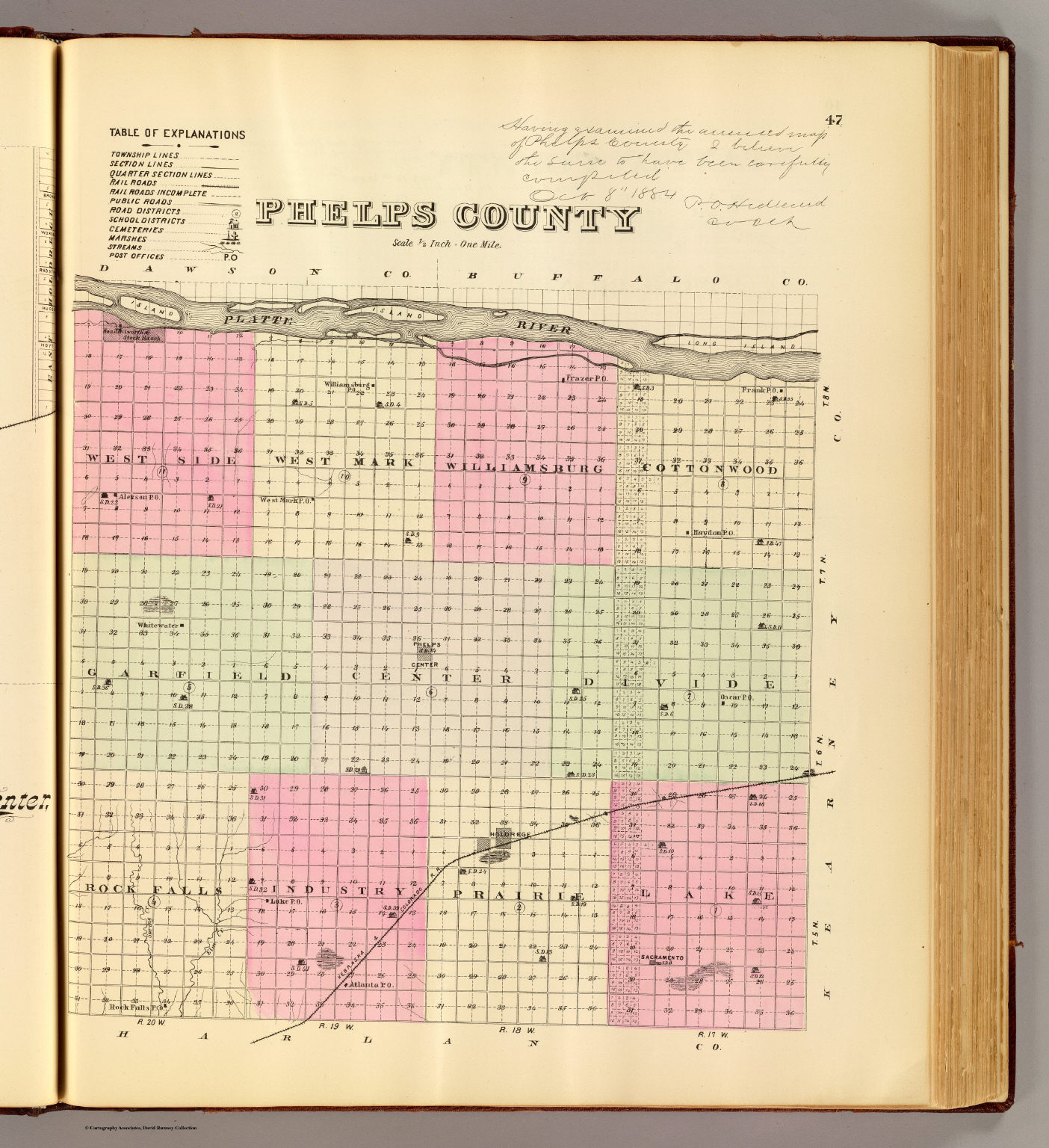 Phelps County. - David Rumsey Historical Map Collection