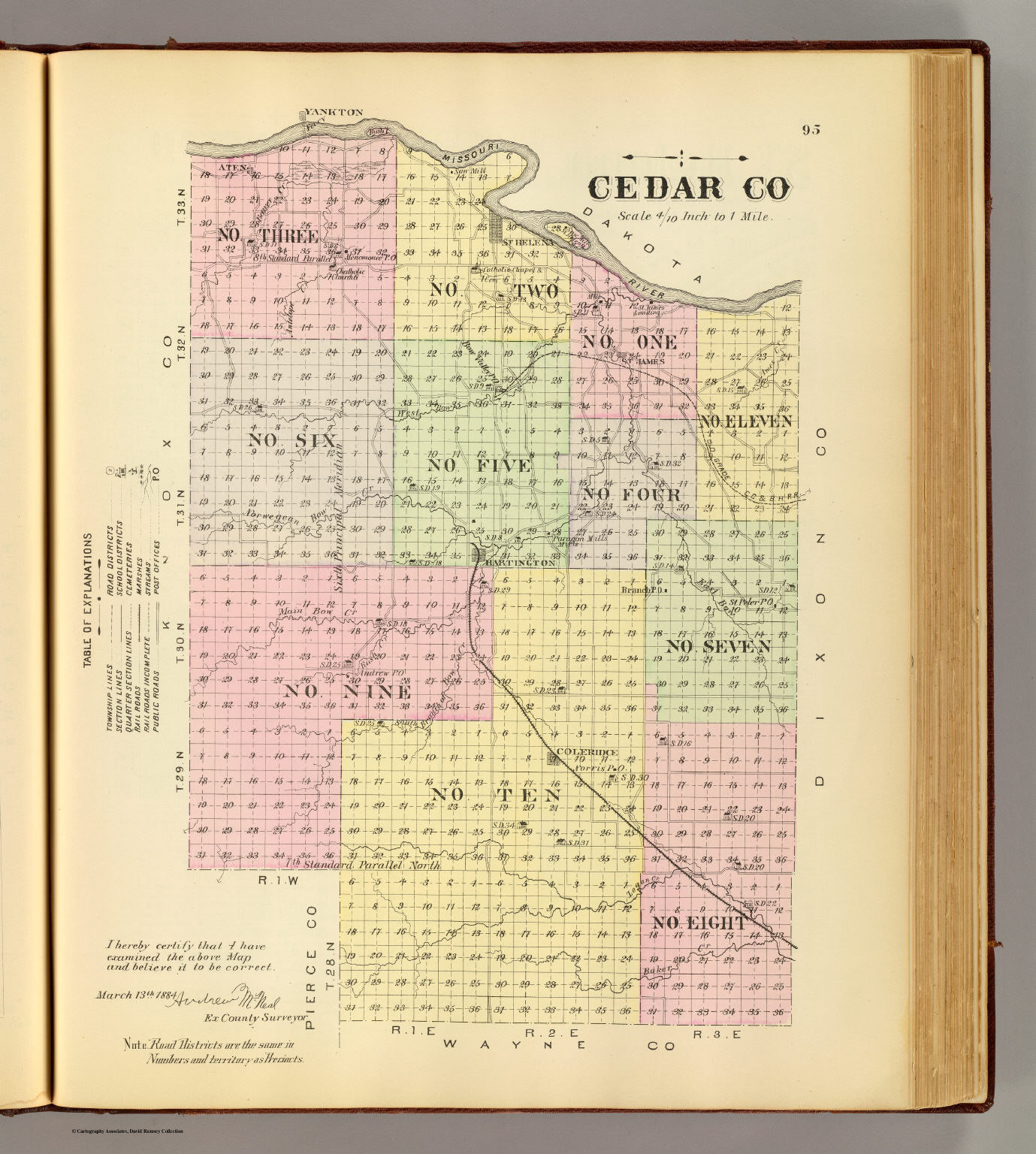 Cedar Co. - David Rumsey Historical Map Collection