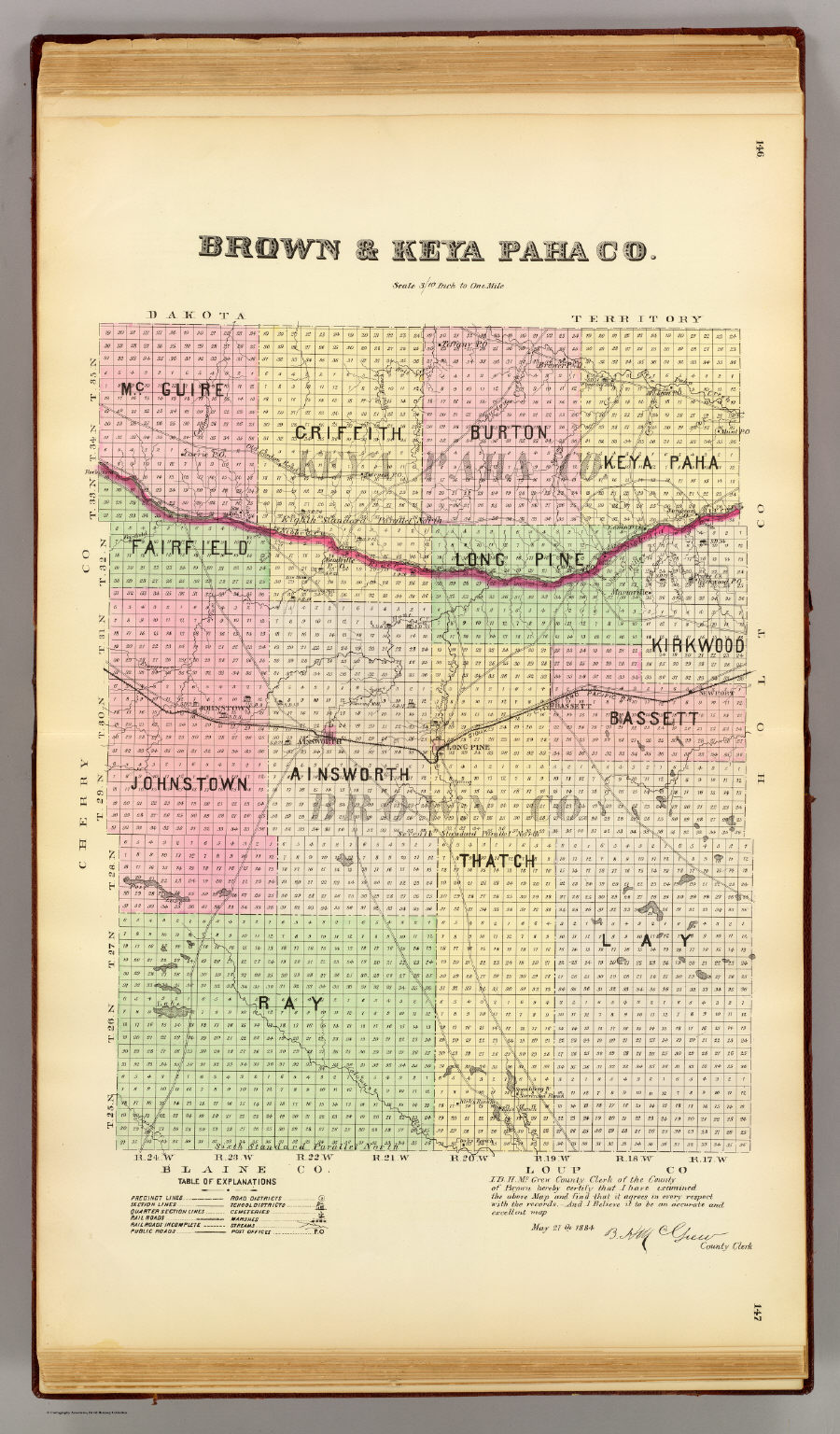 Brown, Keya Paha Co. - David Rumsey Historical Map Collection