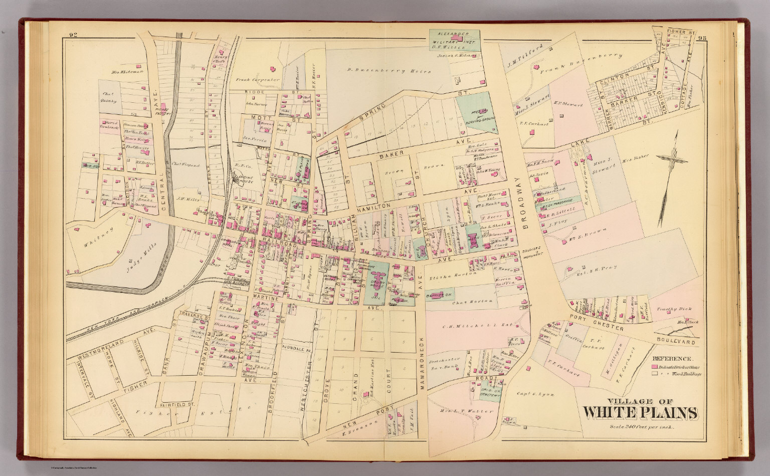 White Plains. - David Rumsey Historical Map Collection