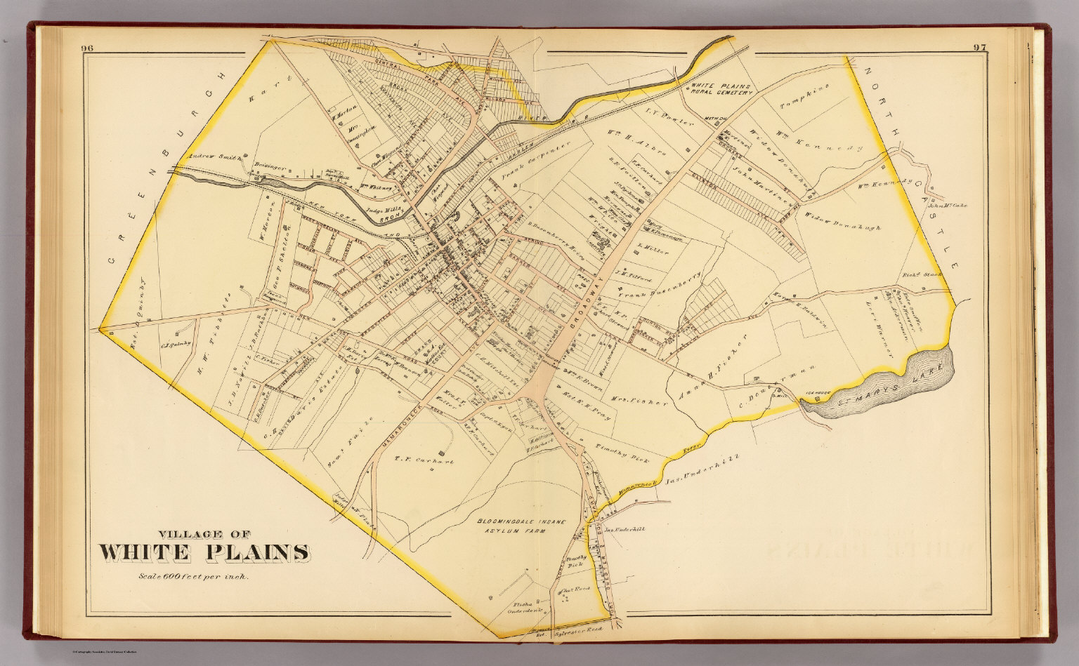 White Plains. - David Rumsey Historical Map Collection