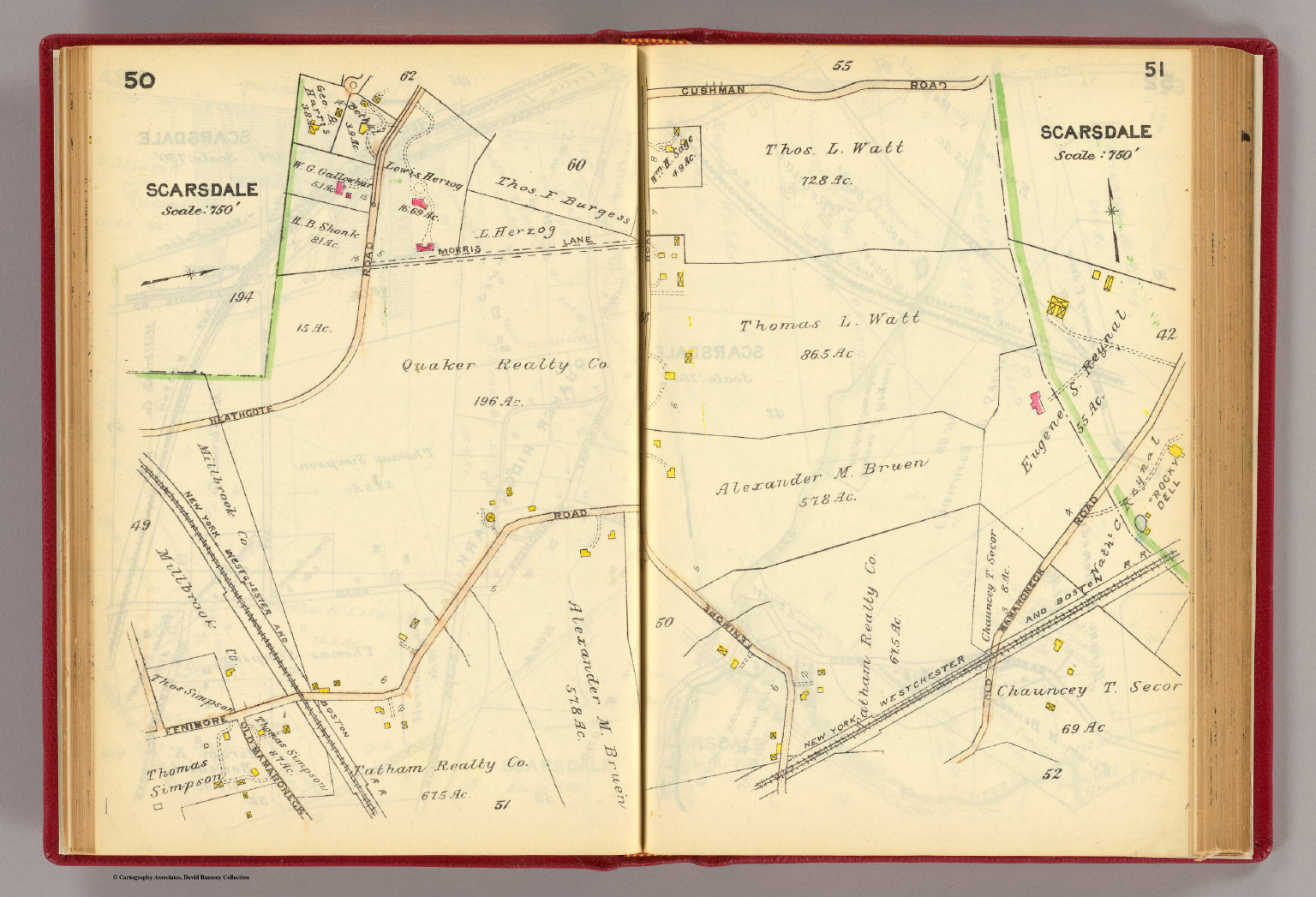 50-51 Scarsdale. - David Rumsey Historical Map Collection