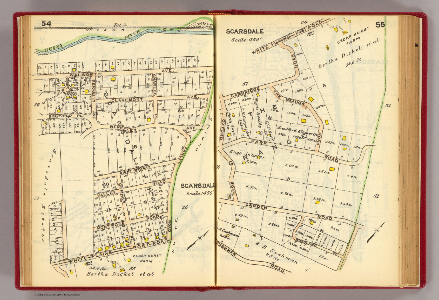 54-55 Scarsdale. - David Rumsey Historical Map Collection