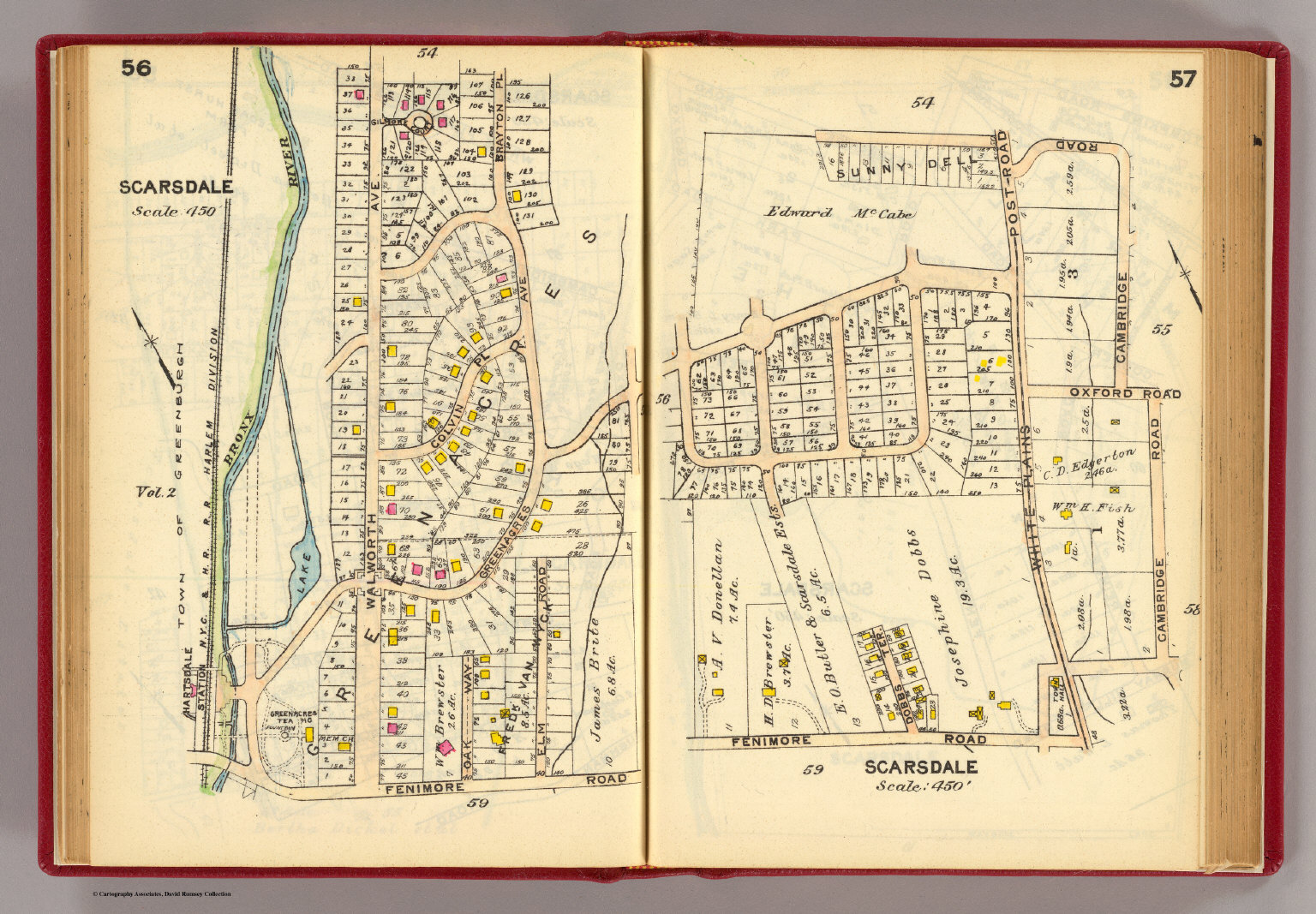 56-57 Scarsdale. - David Rumsey Historical Map Collection