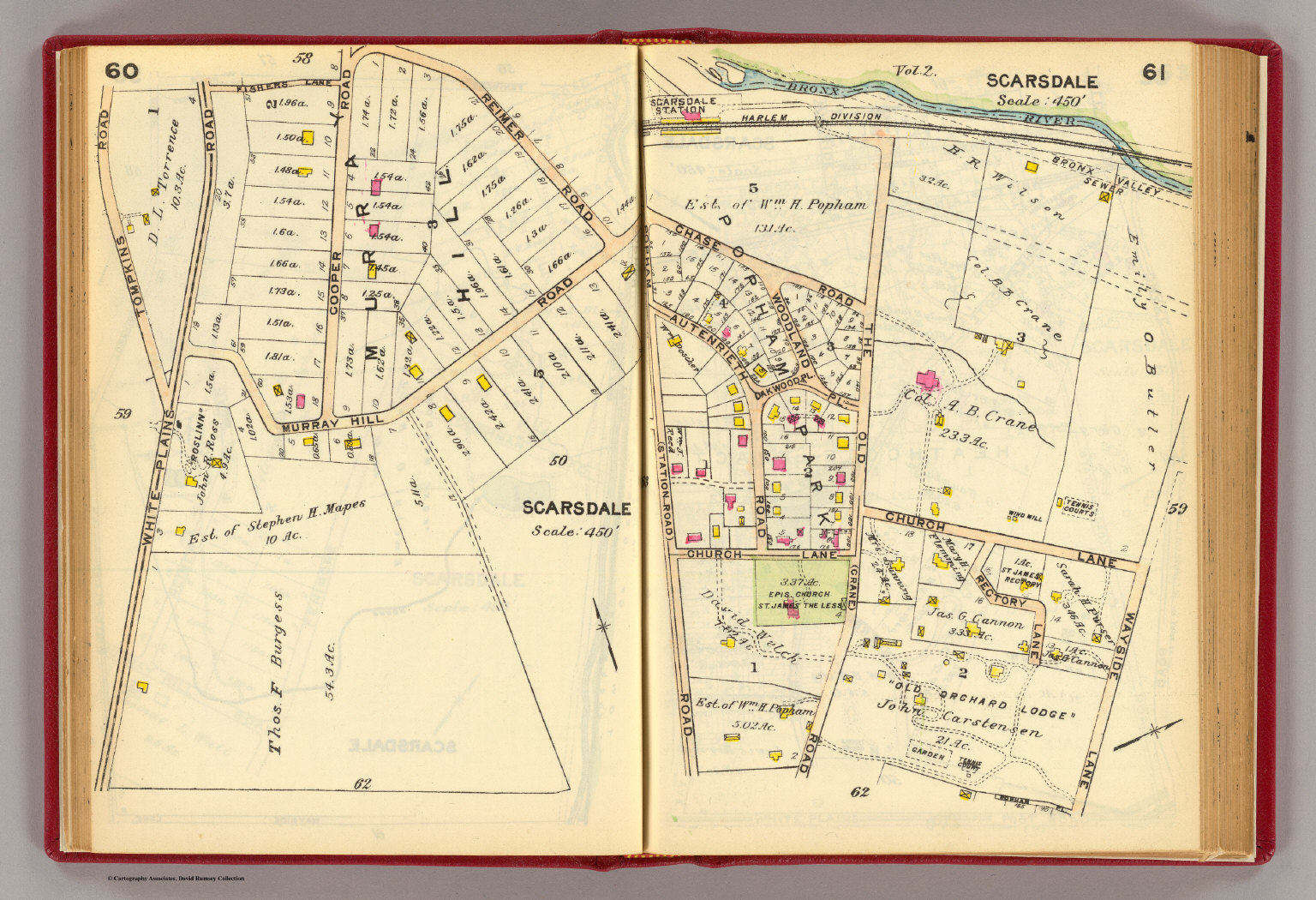 60-61 Scarsdale. - David Rumsey Historical Map Collection
