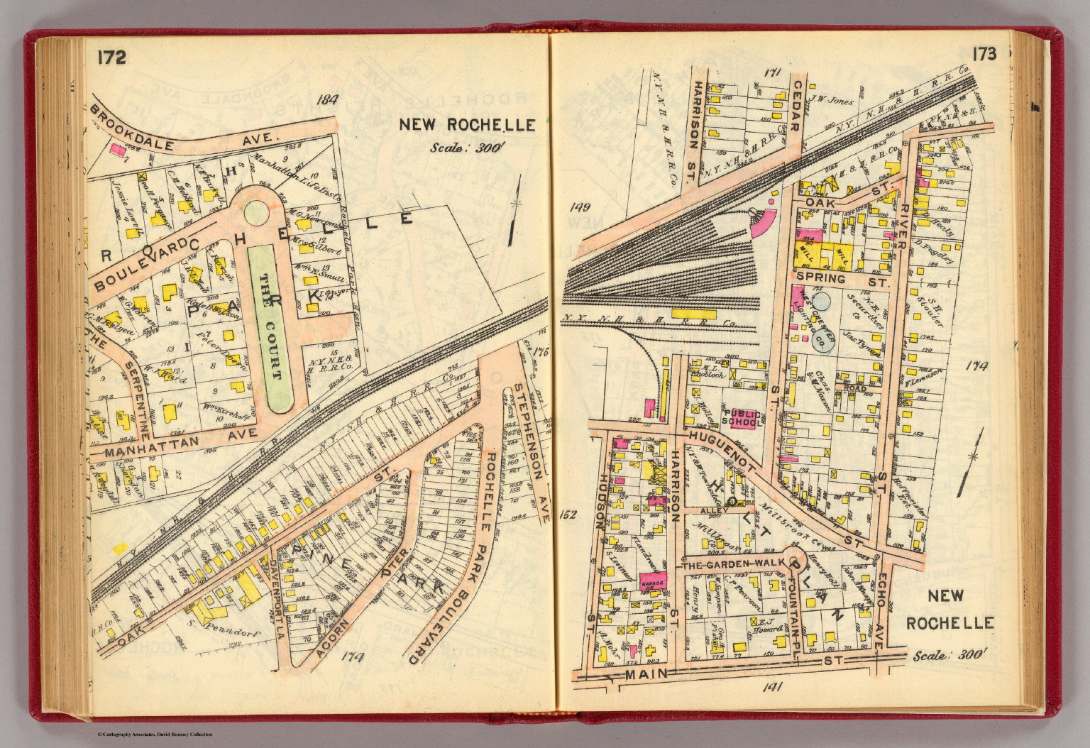 172-173 New Rochelle. - David Rumsey Historical Map Collection