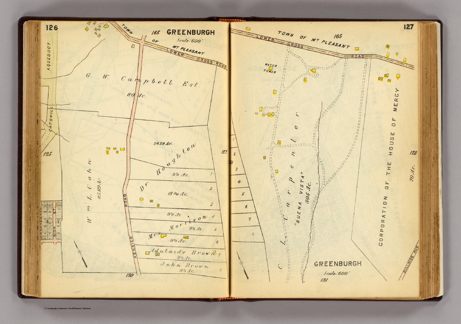 126-127 Greenburgh. - David Rumsey Historical Map Collection