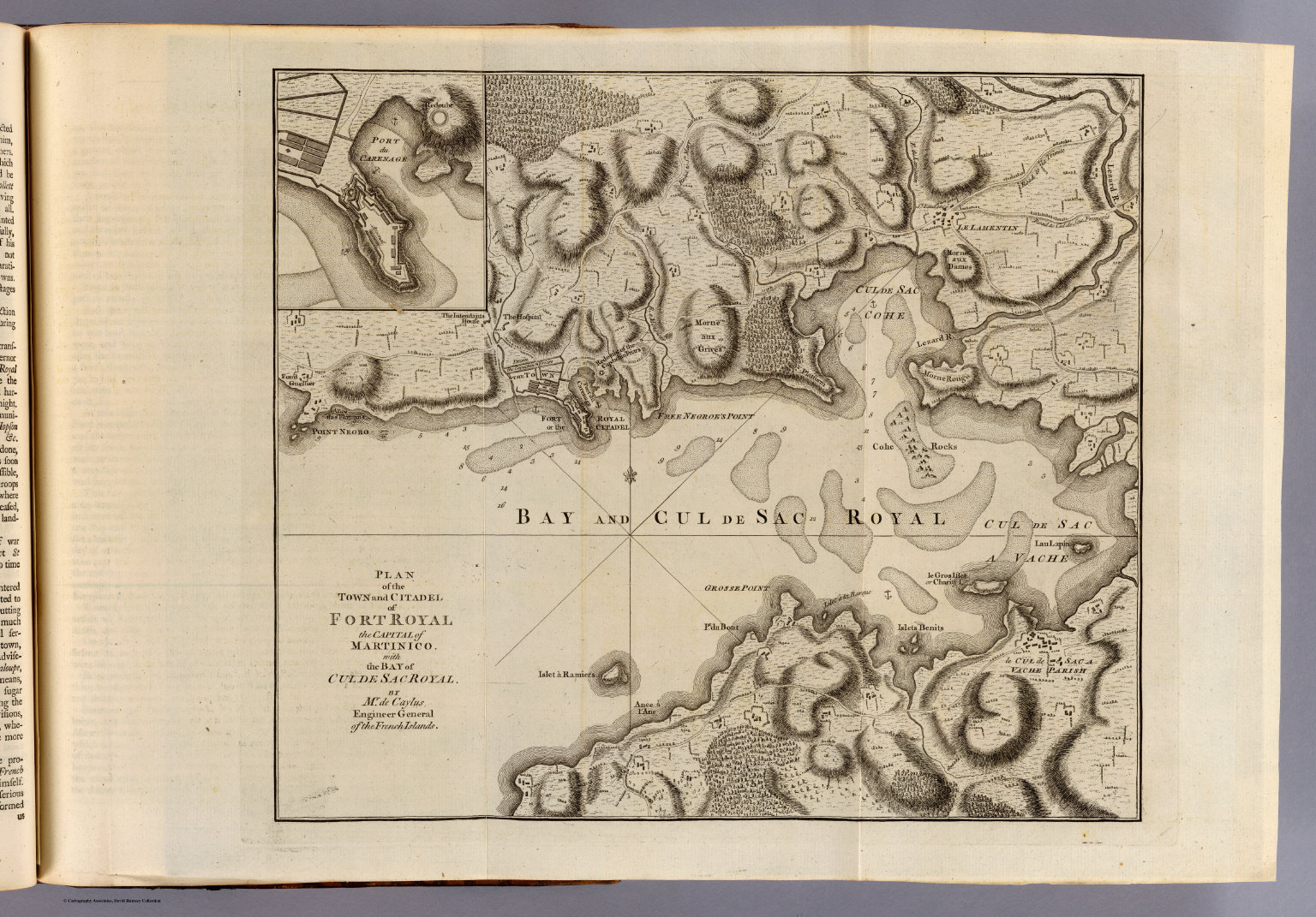 Fort Royal, Martinico. - David Rumsey Historical Map Collection