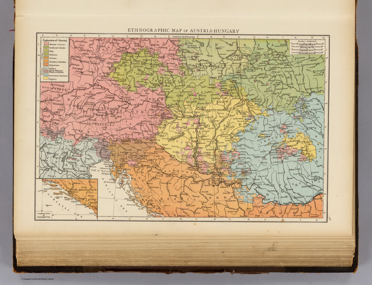 Ethnog. Austria-Hungary - David Rumsey Historical Map Collection