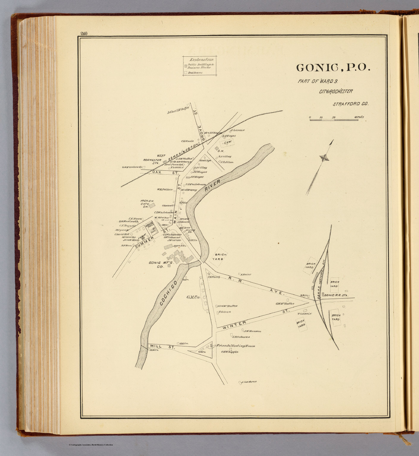 Gonic P.O. - David Rumsey Historical Map Collection