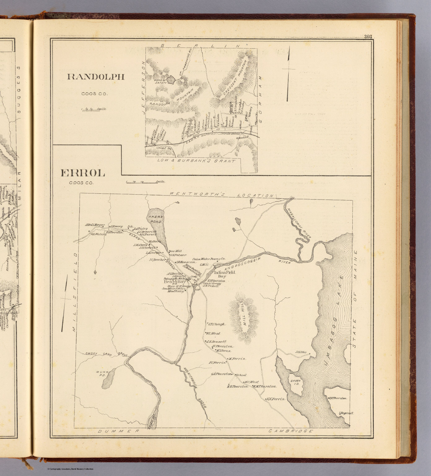 Errol, Coos Co. - David Rumsey Historical Map Collection