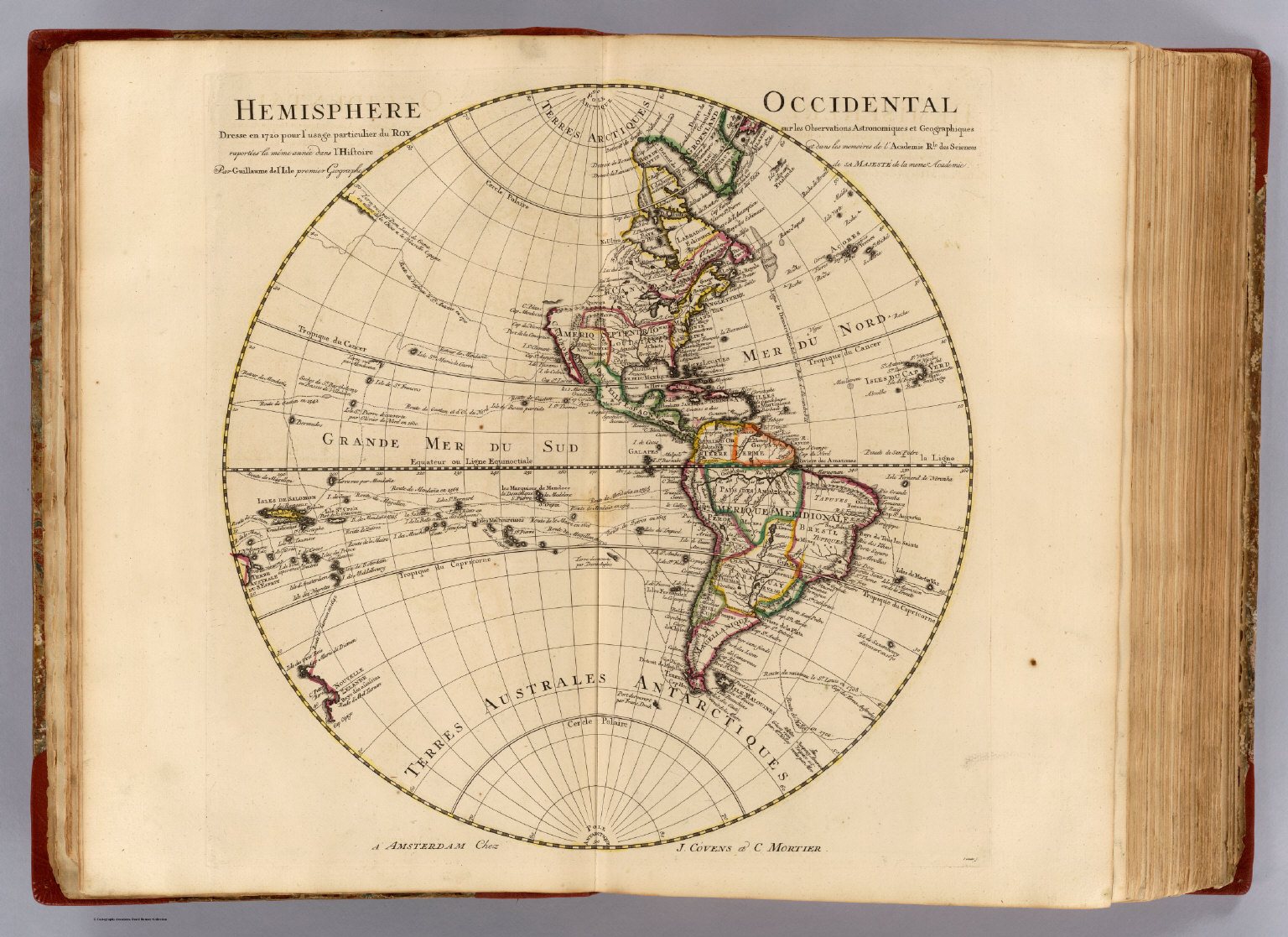Hemisphere Occidental. - David Rumsey Historical Map Collection