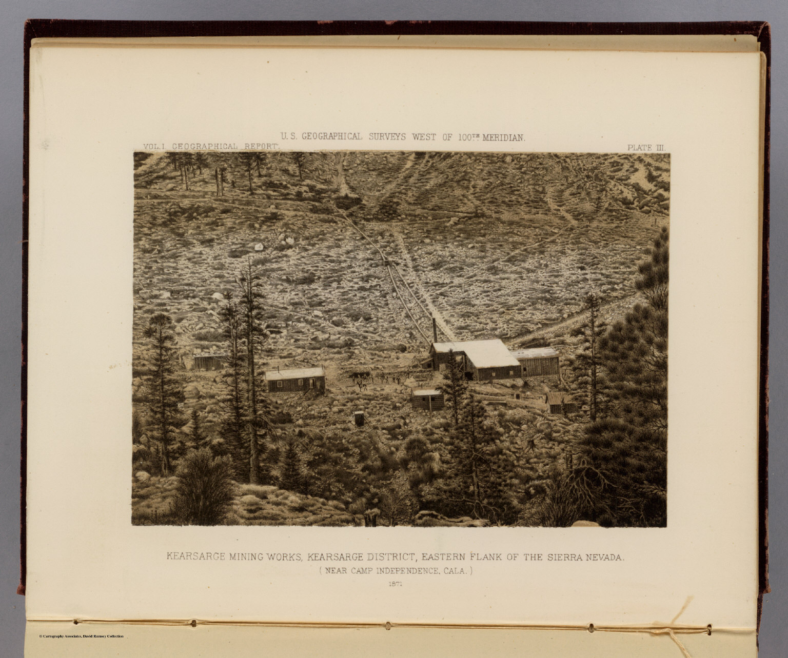 Kearsarge Mining Works. - David Rumsey Historical Map Collection