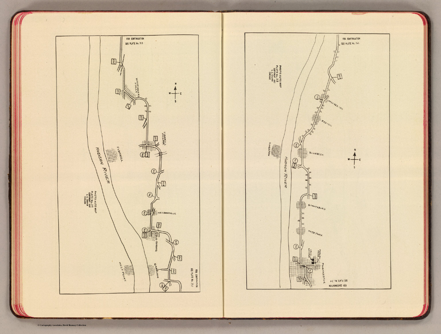 Index map 33-34: (Garrison-Upper Red Hook) - David Rumsey Historical ...