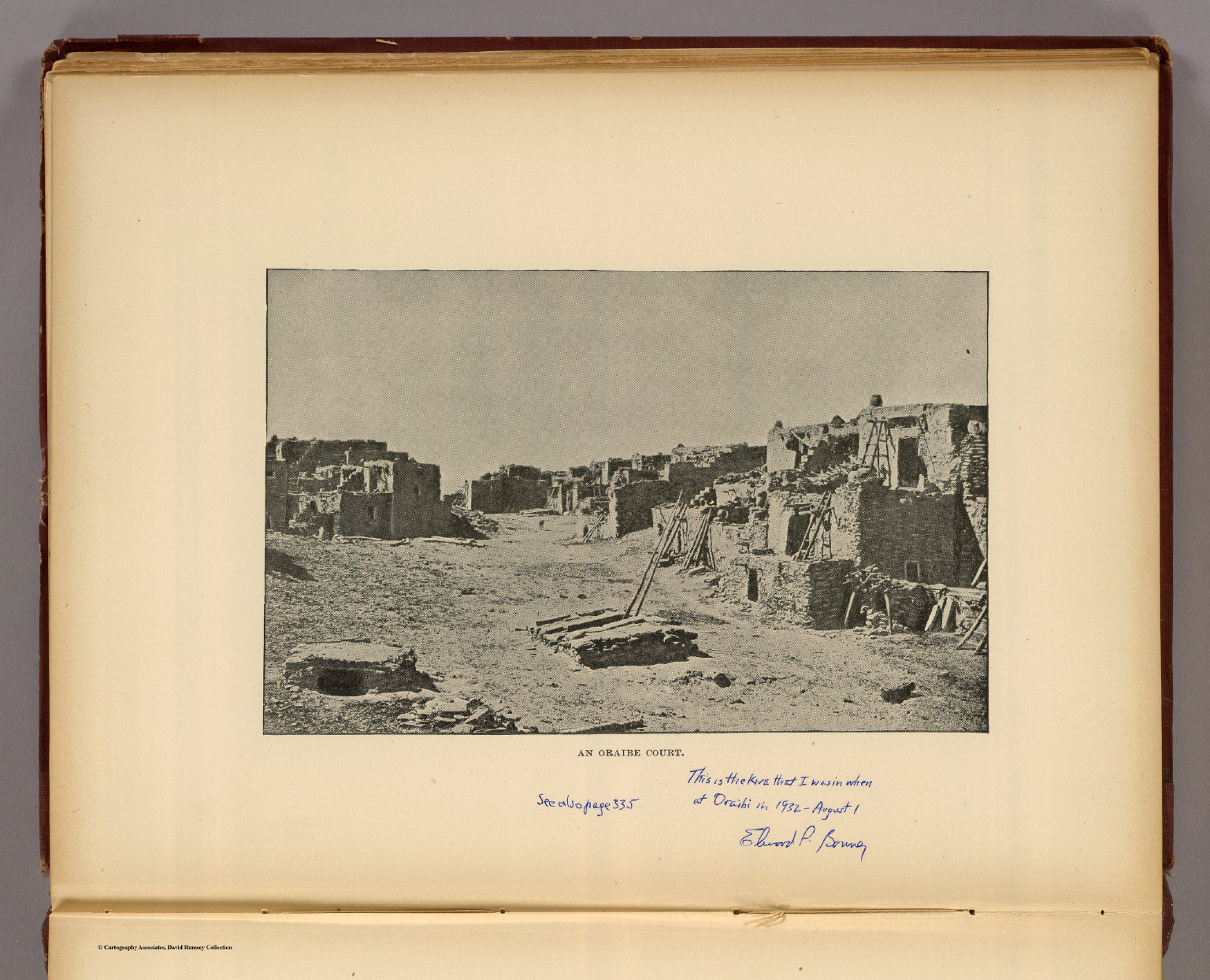 Oraibe court. - David Rumsey Historical Map Collection