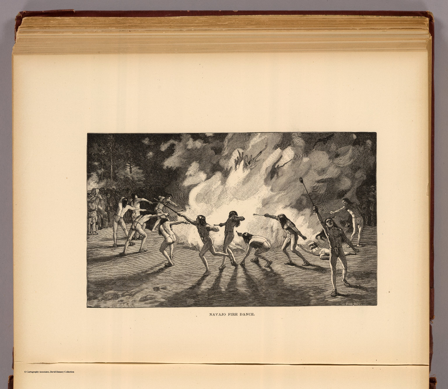 Navajo fire dance. - David Rumsey Historical Map Collection