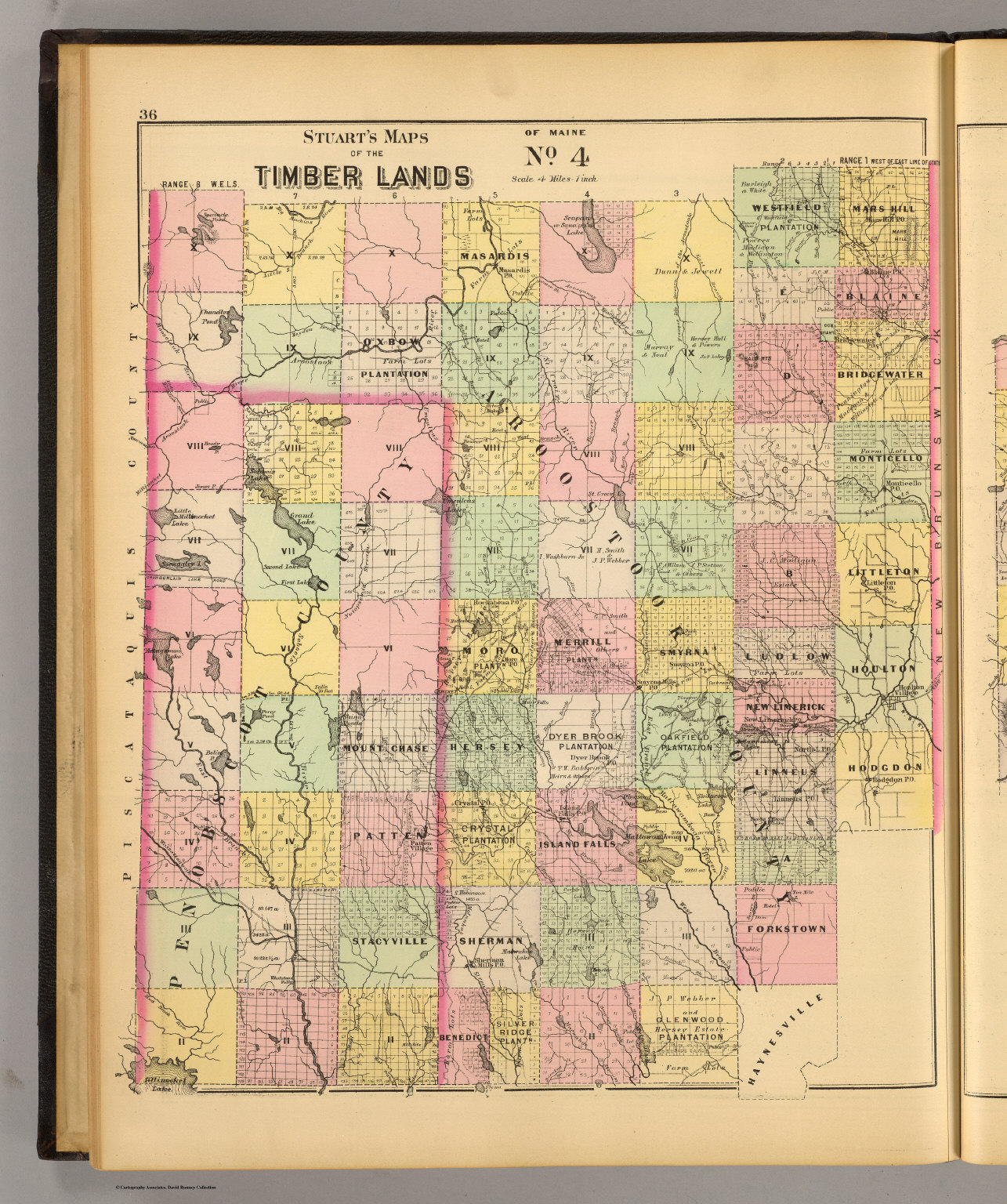 Timber lands 4. - David Rumsey Historical Map Collection