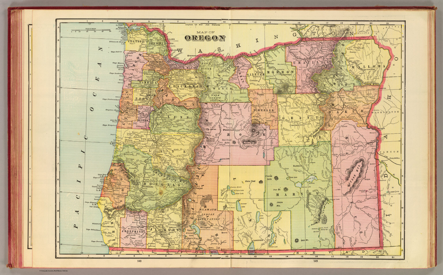Oregon. - David Rumsey Historical Map Collection