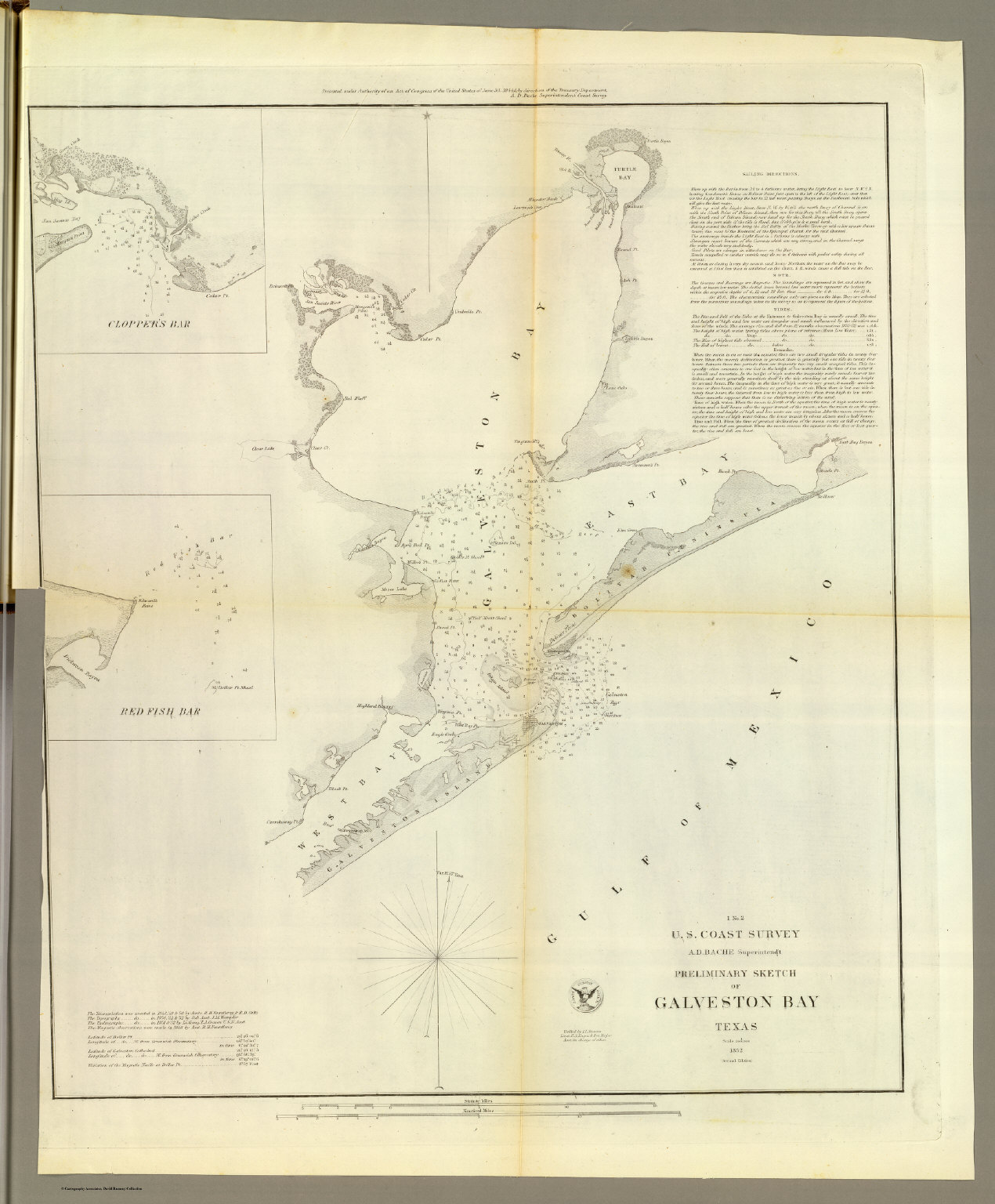 Galveston Bay, Texas. - David Rumsey Historical Map Collection