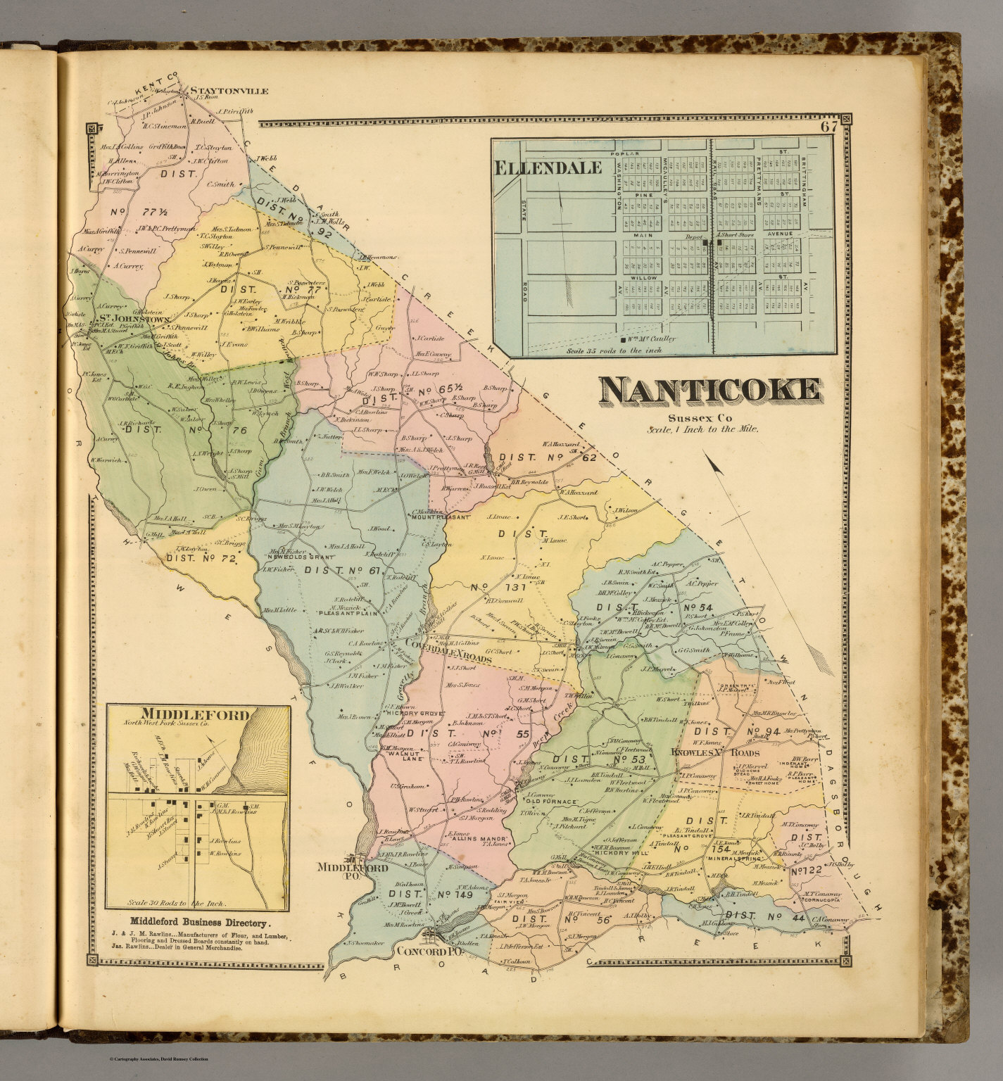Nanticoke. - David Rumsey Historical Map Collection