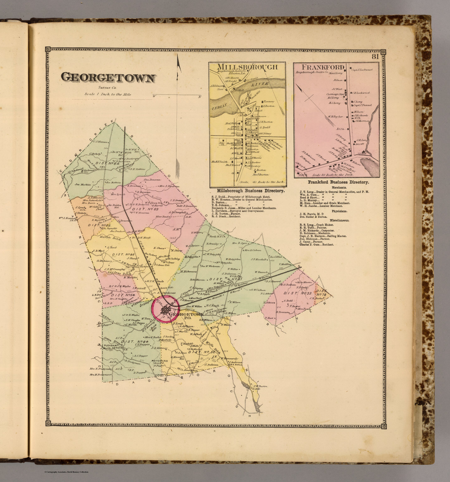 Georgetown (Hundred) - David Rumsey Historical Map Collection