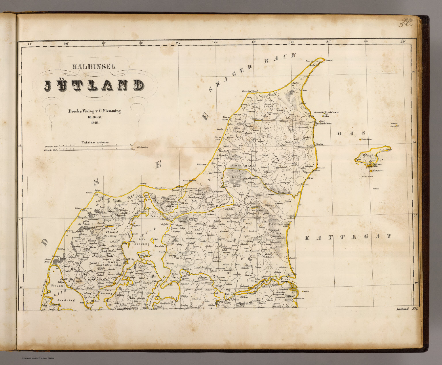 Jutland I. - David Rumsey Historical Map Collection