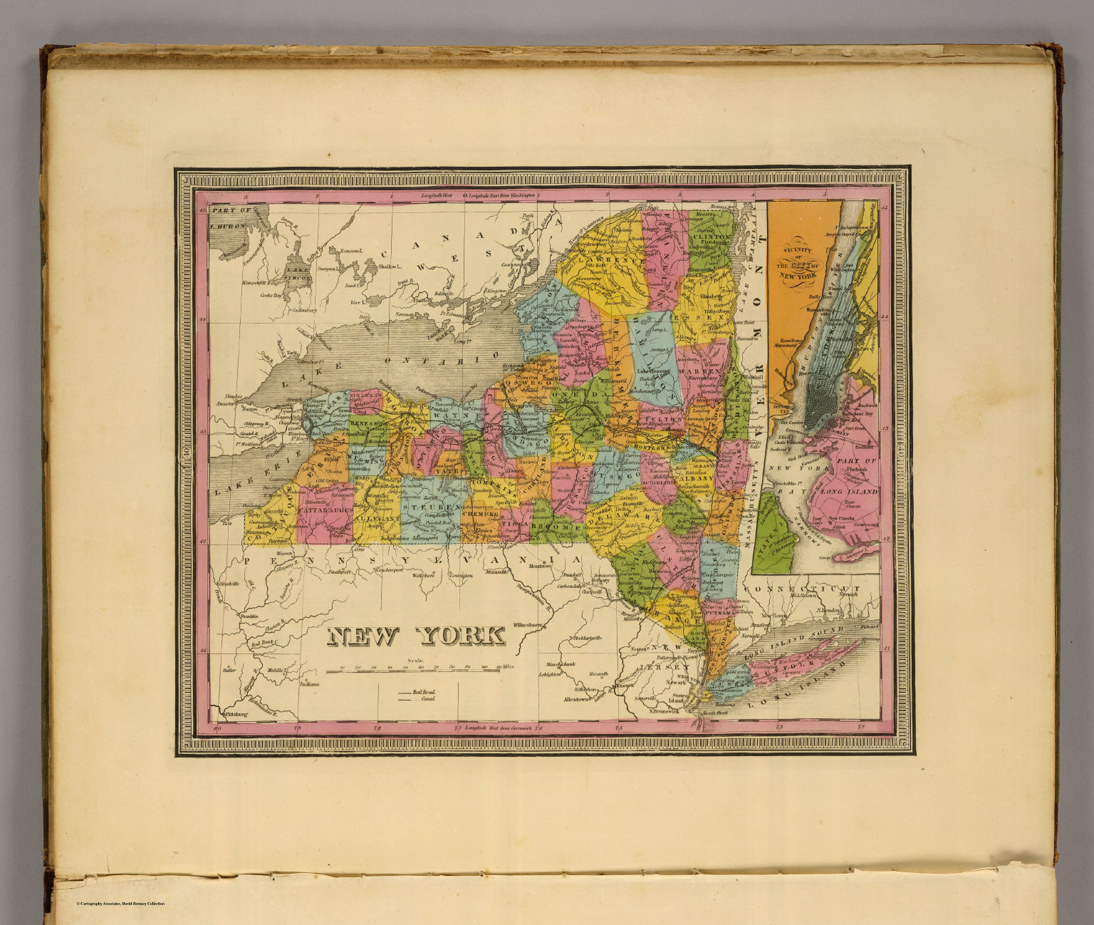 New York. - David Rumsey Historical Map Collection