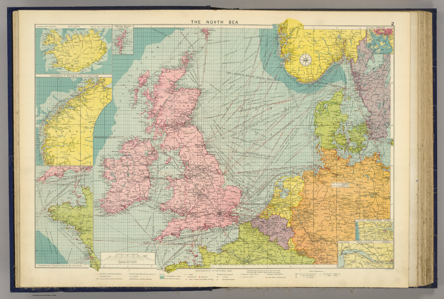 North Sea. - David Rumsey Historical Map Collection