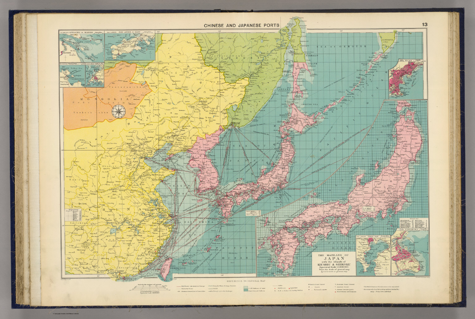 Chinese, Japanese ports. - David Rumsey Historical Map Collection