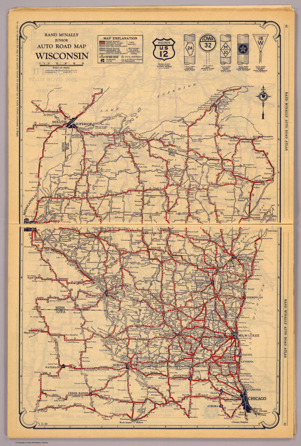 Wisconsin. - David Rumsey Historical Map Collection