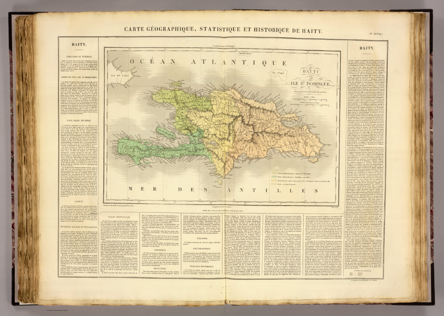 Hayti ou Ile St. Domingue. - David Rumsey Historical Map Collection