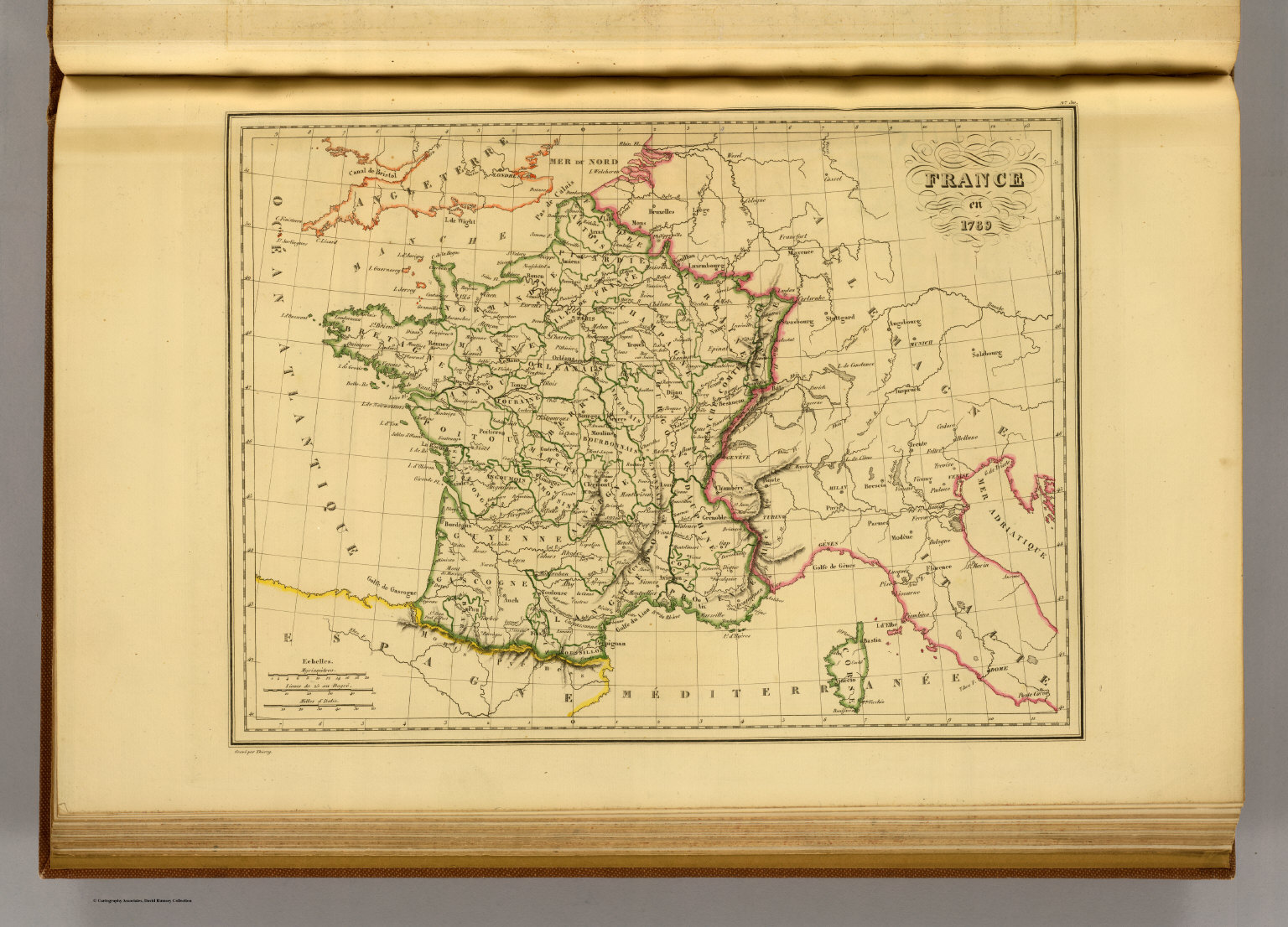 France in 1789. - David Rumsey Historical Map Collection