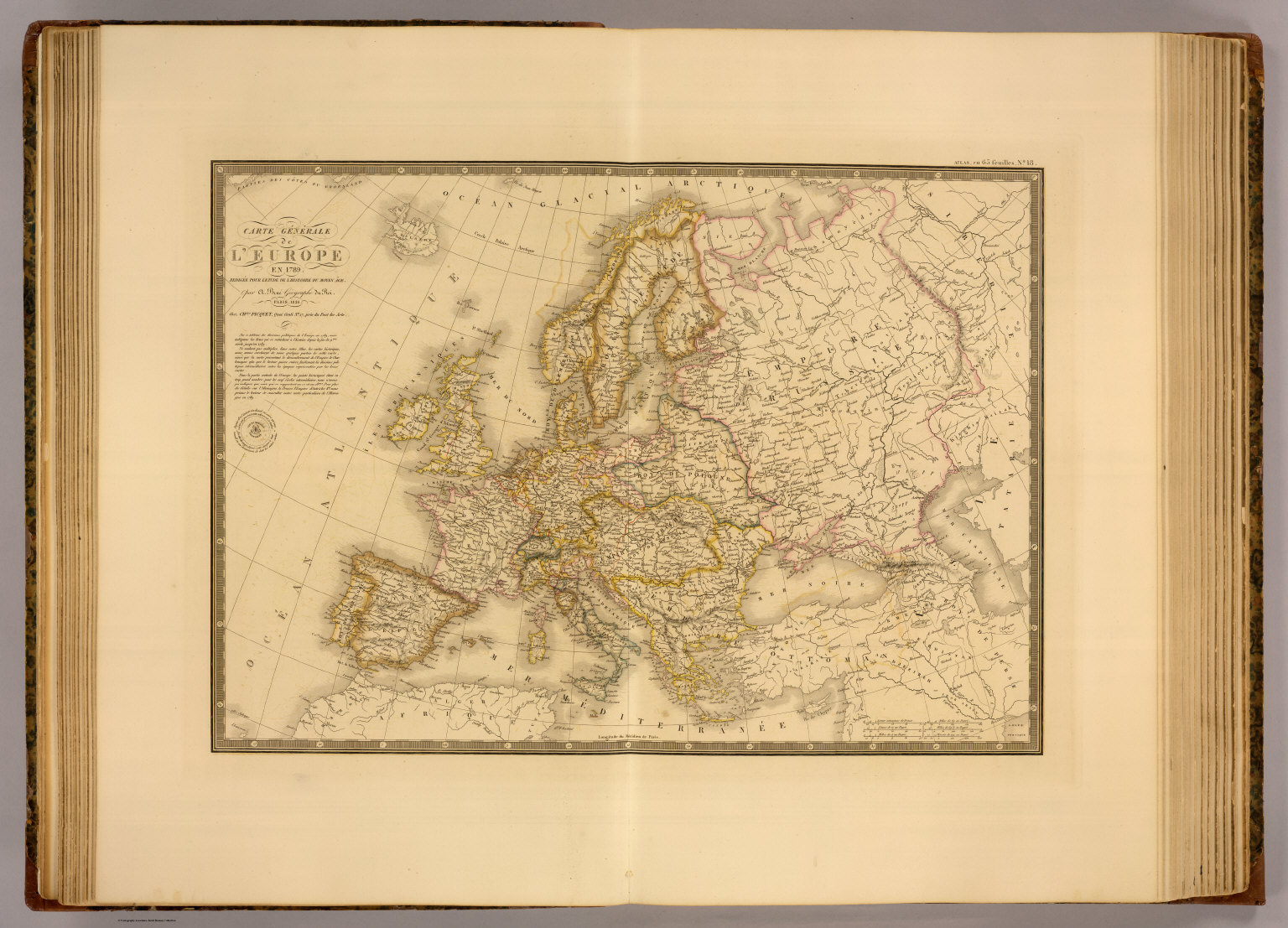 Europe en 1789. - David Rumsey Historical Map Collection