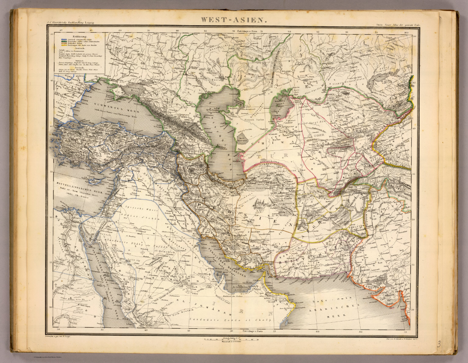 West-Asien. - David Rumsey Historical Map Collection