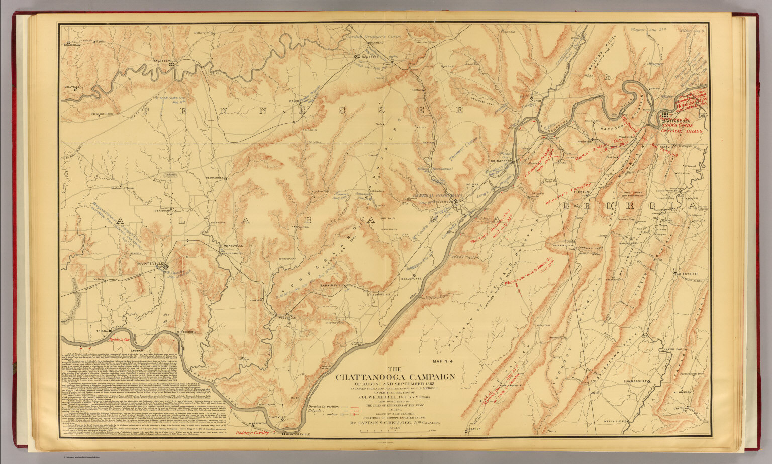 Chattanooga Campaign. - David Rumsey Historical Map Collection