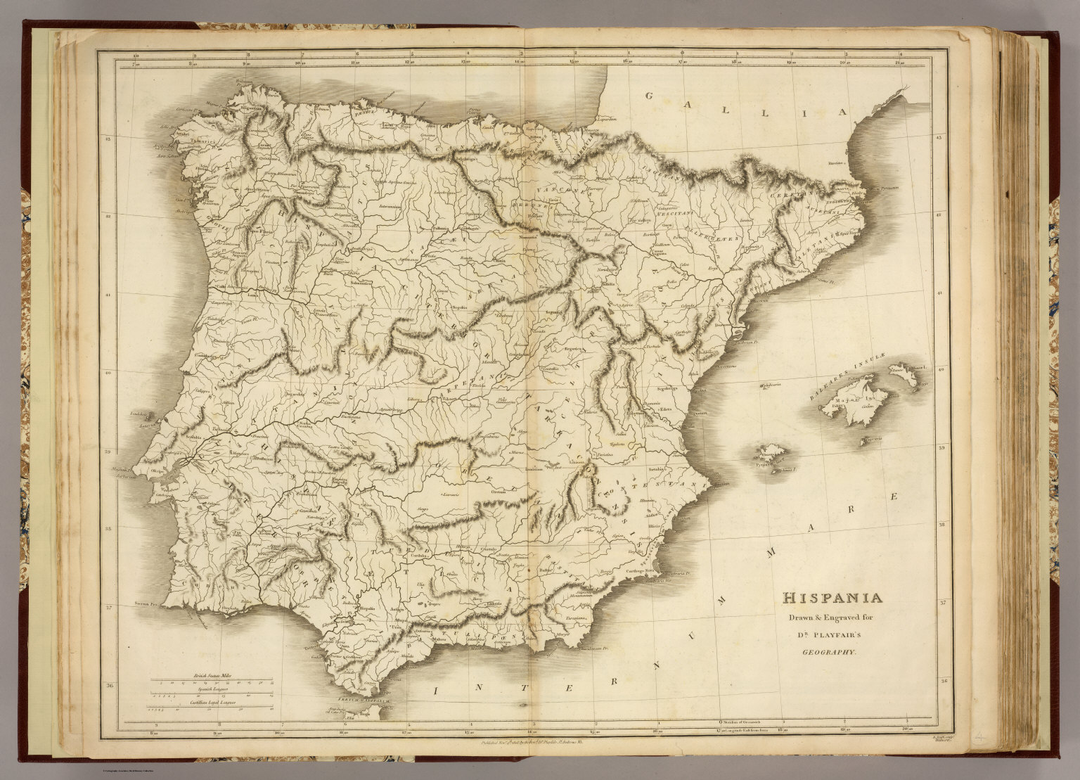 Hispania. - David Rumsey Historical Map Collection