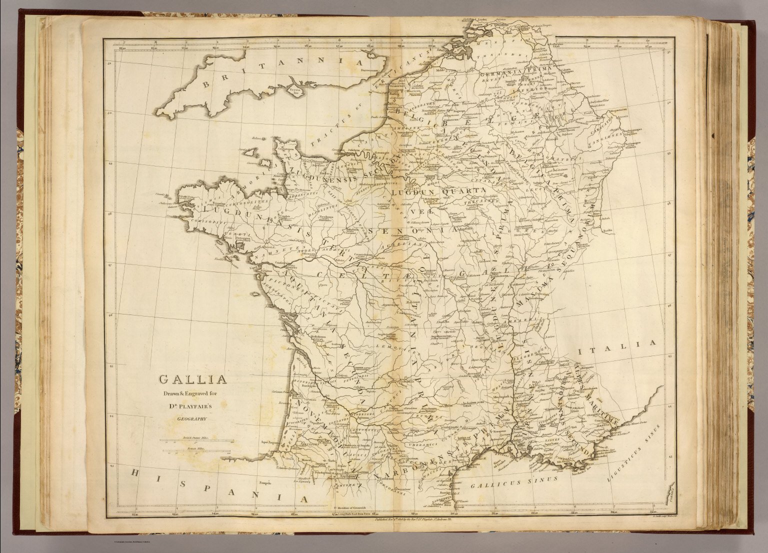 Gallia. - David Rumsey Historical Map Collection