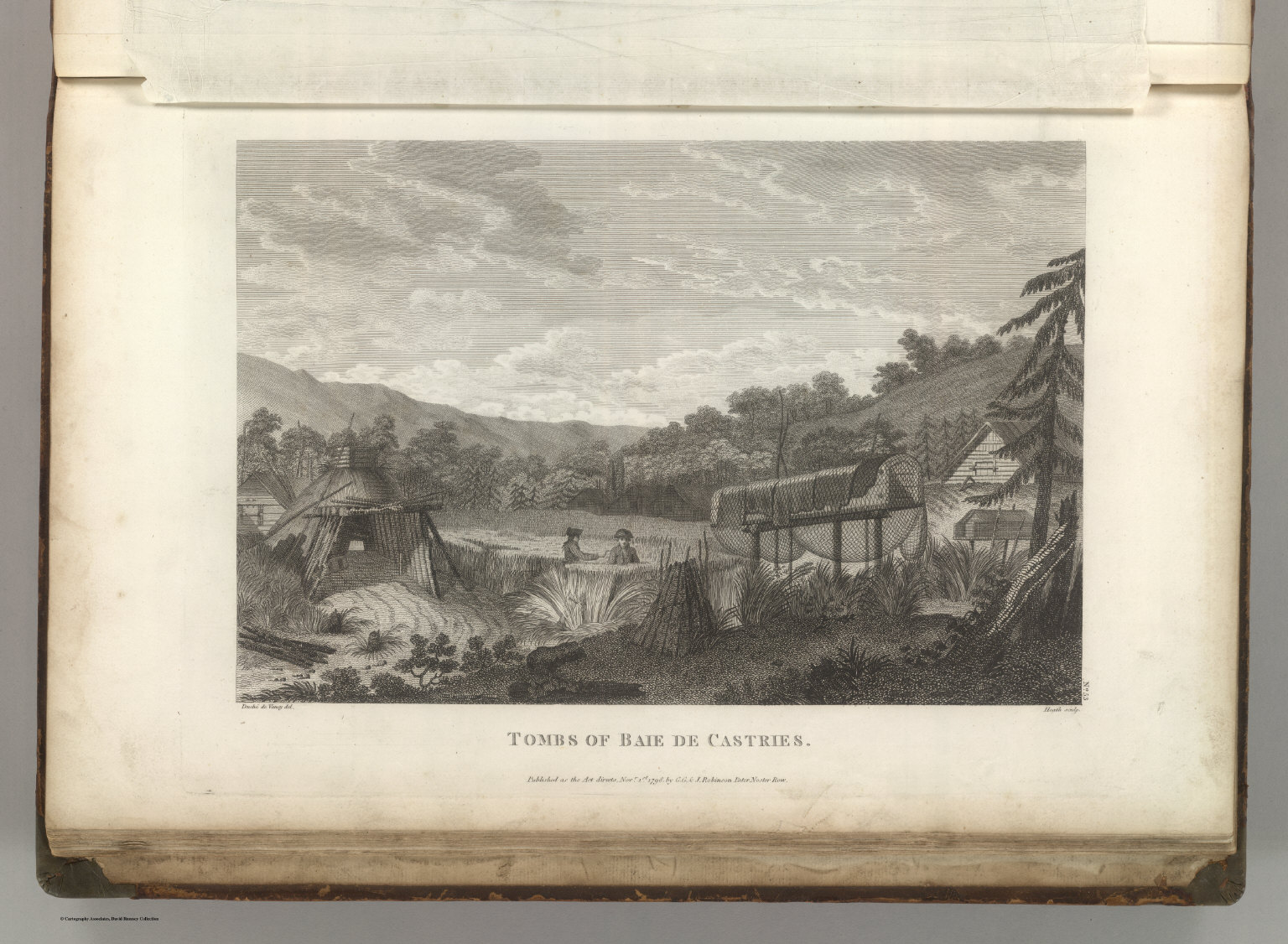 Tombs of Baie de Castries. - David Rumsey Historical Map Collection