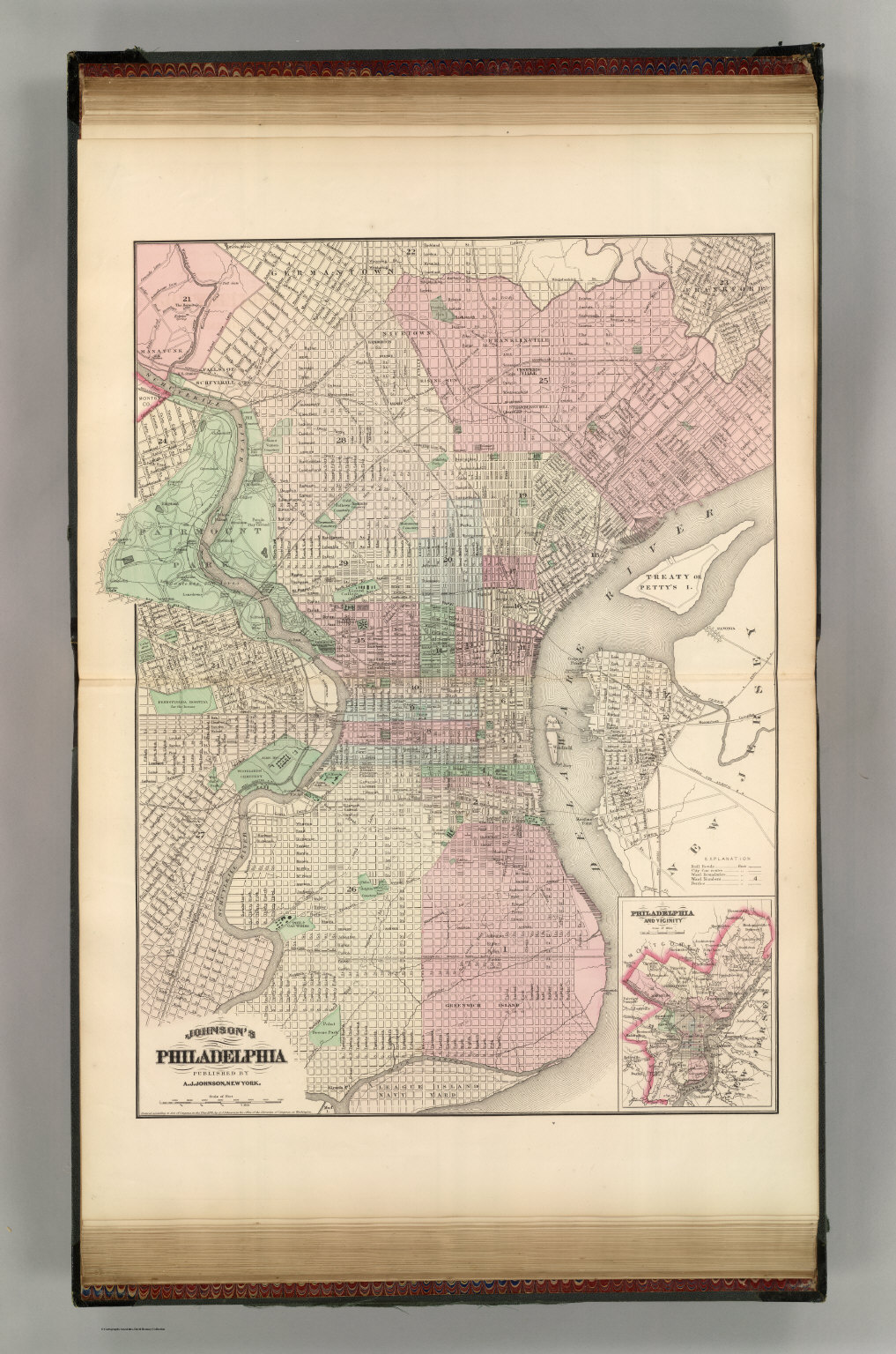 Philadelphia. - David Rumsey Historical Map Collection