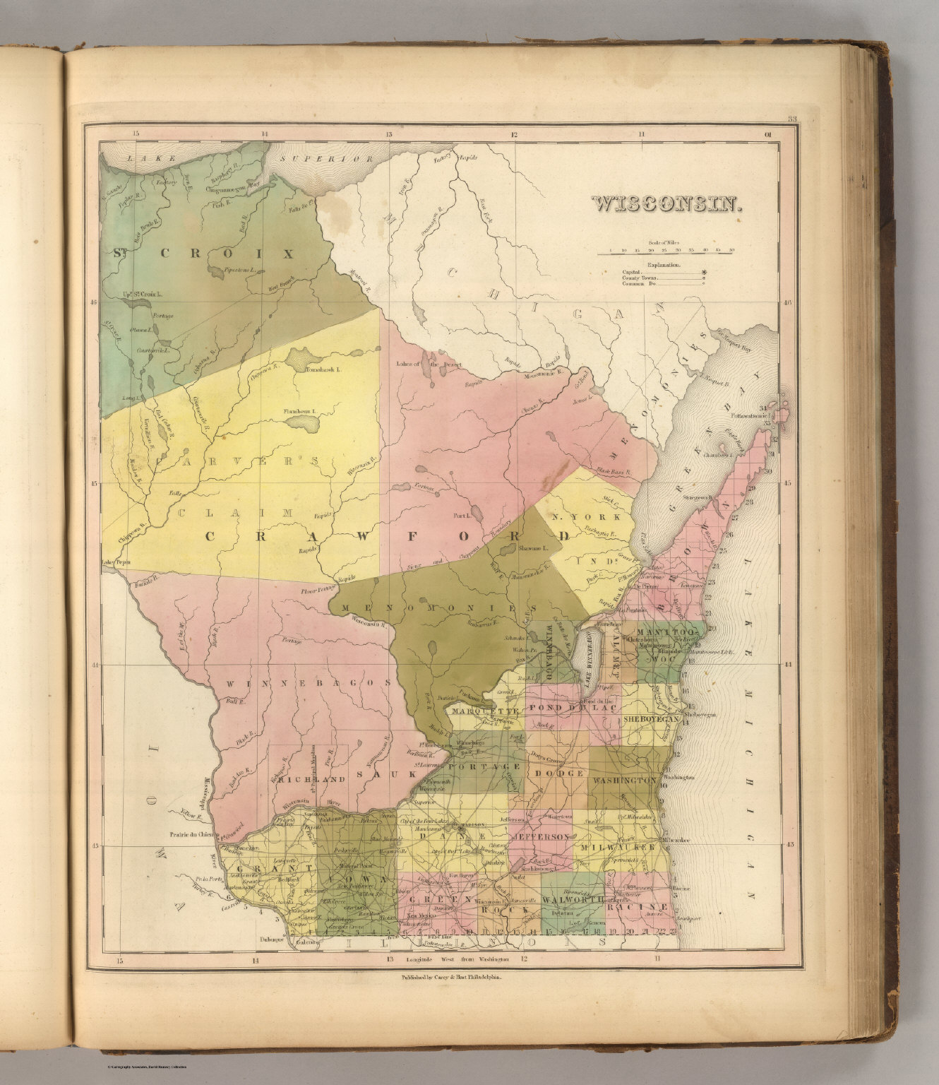 Wisconsin. - David Rumsey Historical Map Collection