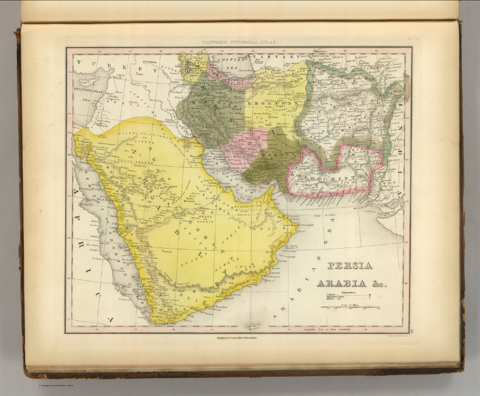 Persia, Arabia &c. - David Rumsey Historical Map Collection