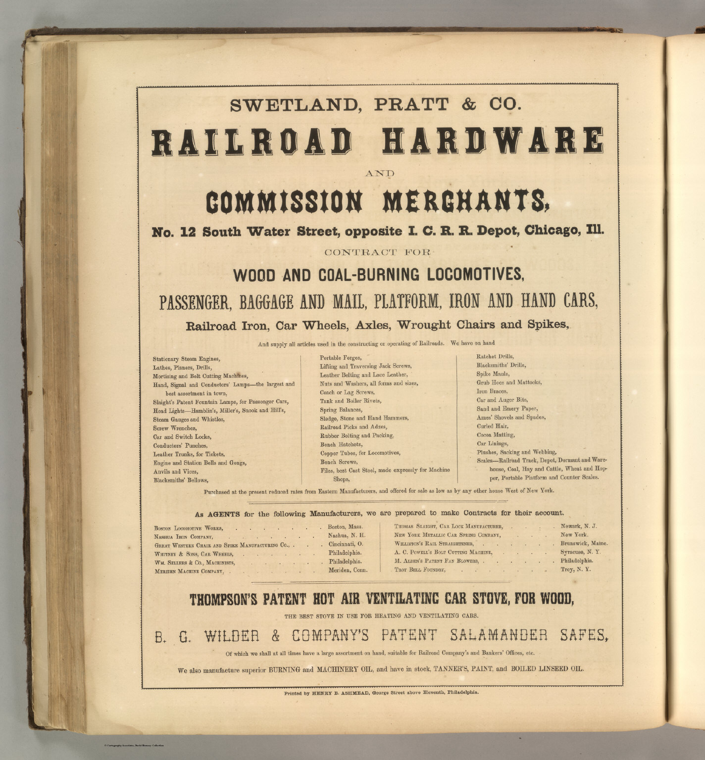 Swetland, Pratt & Co. - David Rumsey Historical Map Collection
