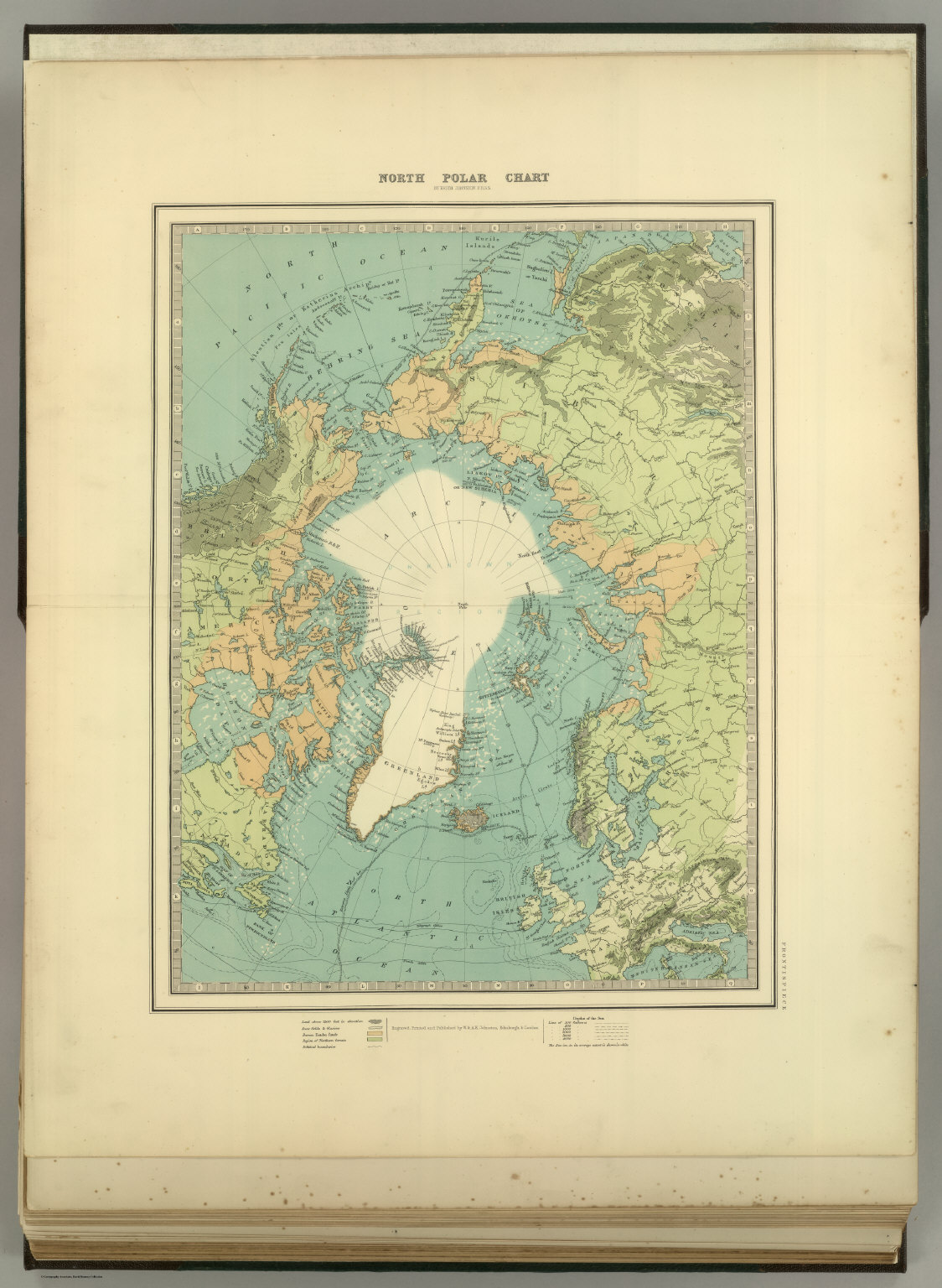 Frontispiece: North Pole Chart. - David Rumsey Historical Map Collection