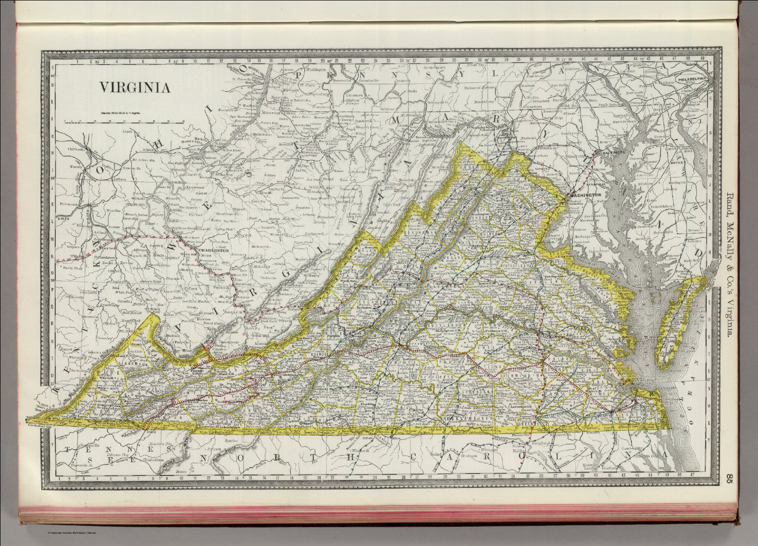 Virginia. - David Rumsey Historical Map Collection