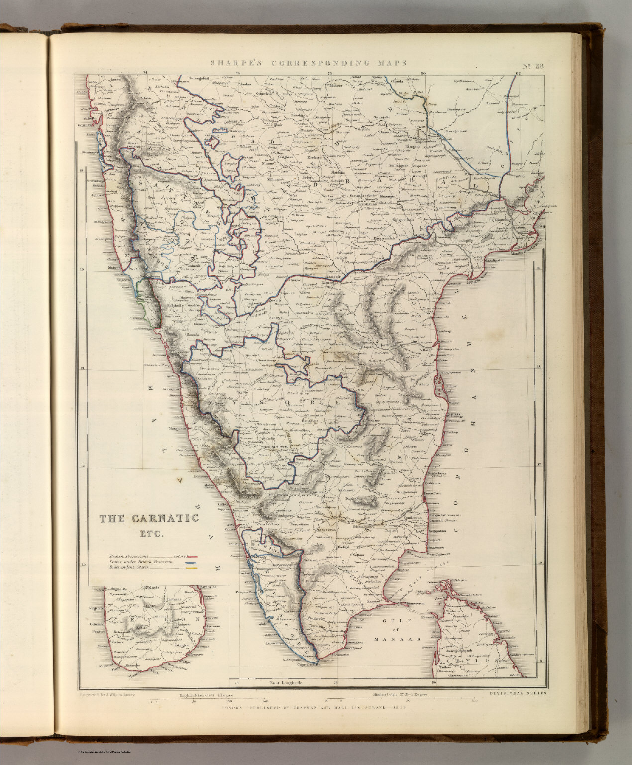 The Carnatic, Etc. - David Rumsey Historical Map Collection
