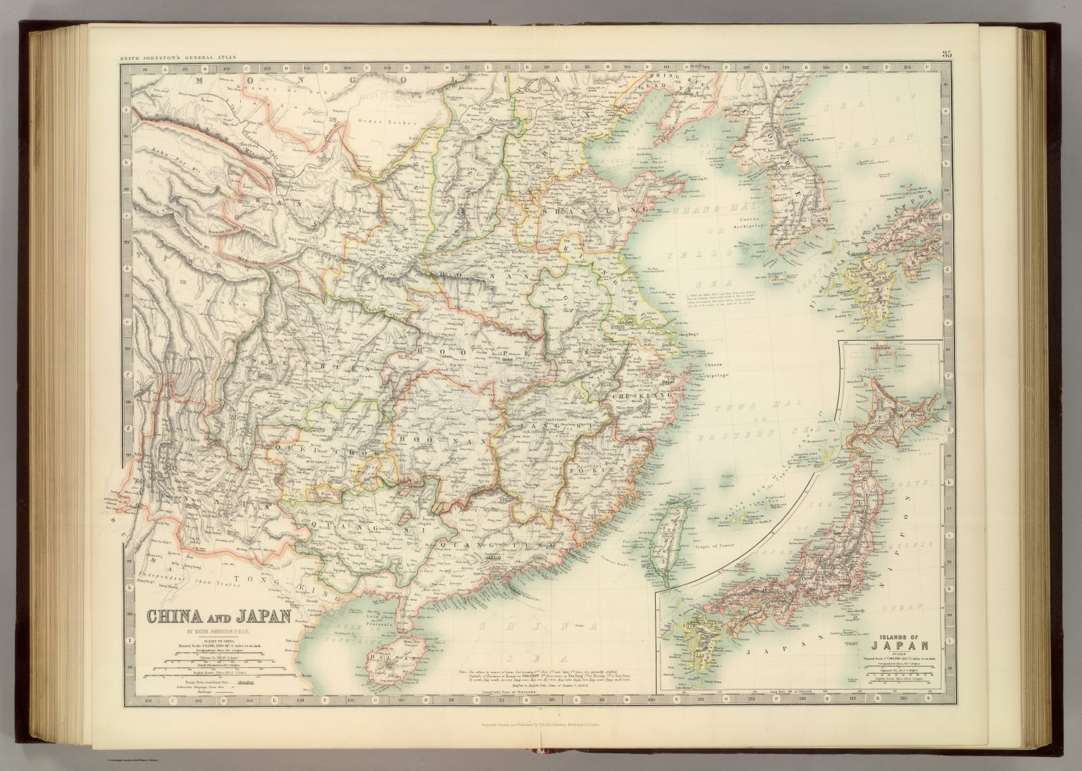 China and Japan. - David Rumsey Historical Map Collection