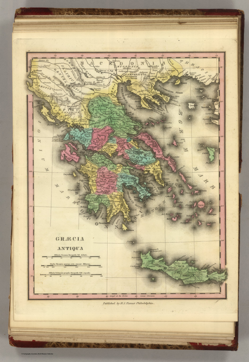 Graecia Antiqua. (1826) - David Rumsey Historical Map Collection