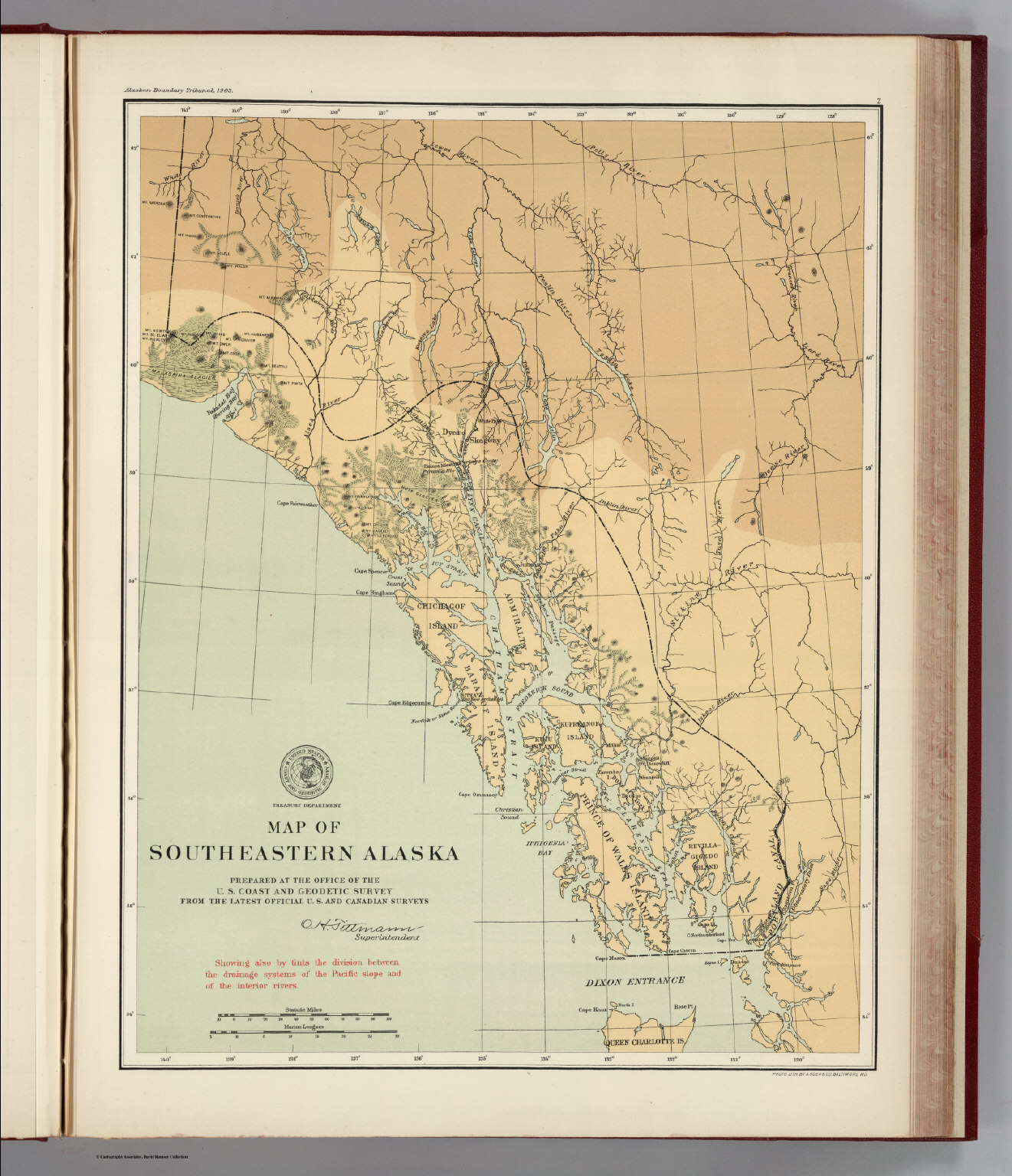 Facsimile: Southeastern Alaska. - David Rumsey Historical Map Collection