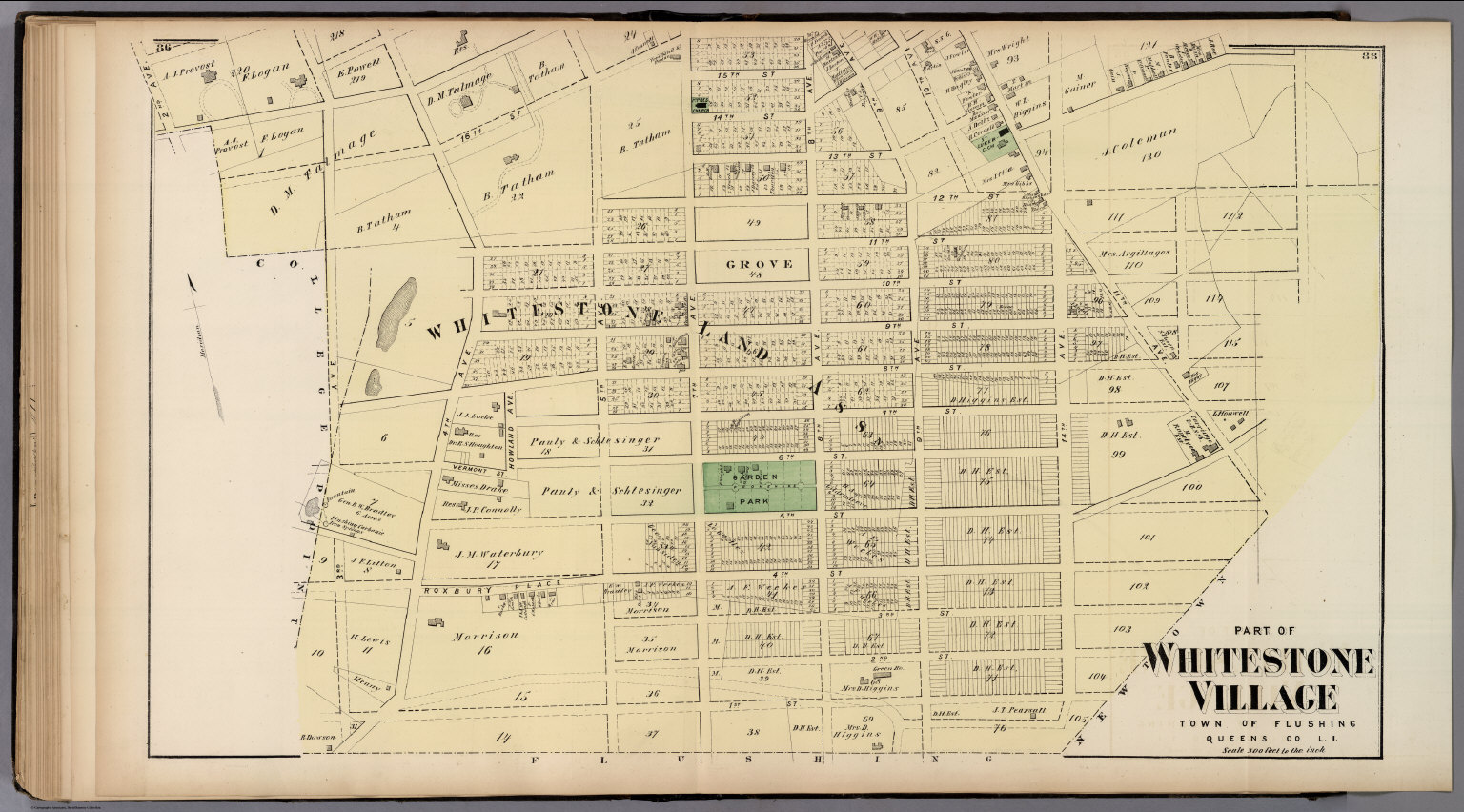 Whitestone Village, in Flushing. Long Island. - David Rumsey Historical ...