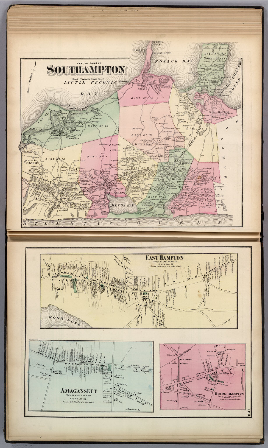 East Hampton, Easthampton, Amagansett, in East Hampton. Bridgehamption ...